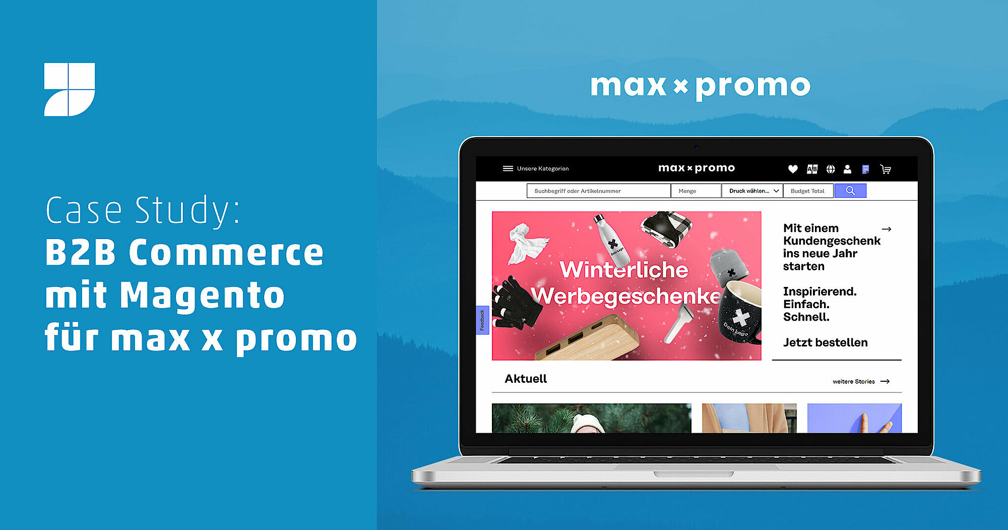 Magento Case Study für max x promo | 7thSENSE