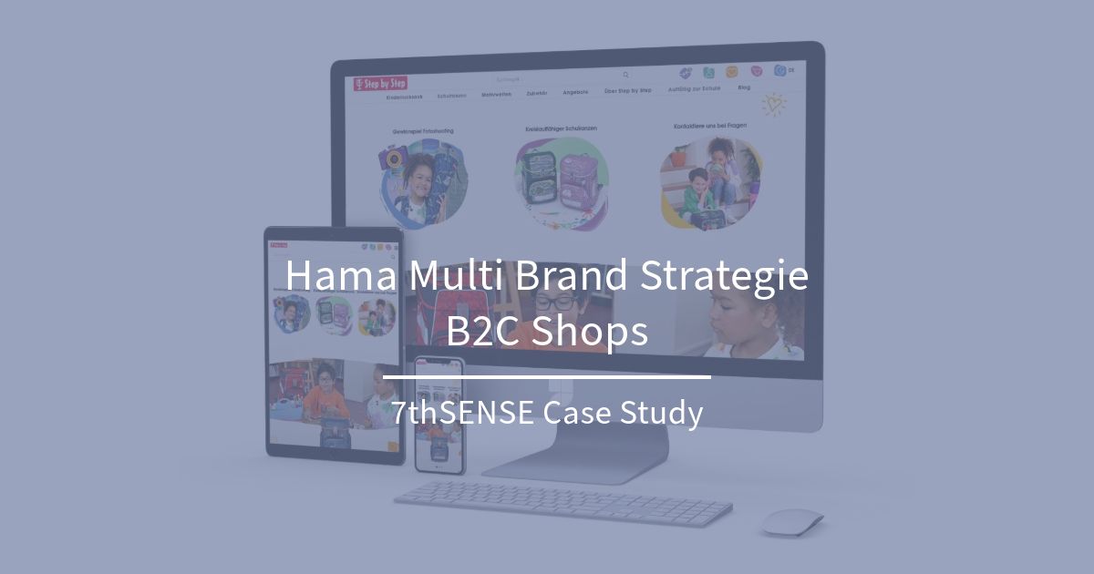 Hama Multimarken B2C Shops - Case Study | 7thSENSE